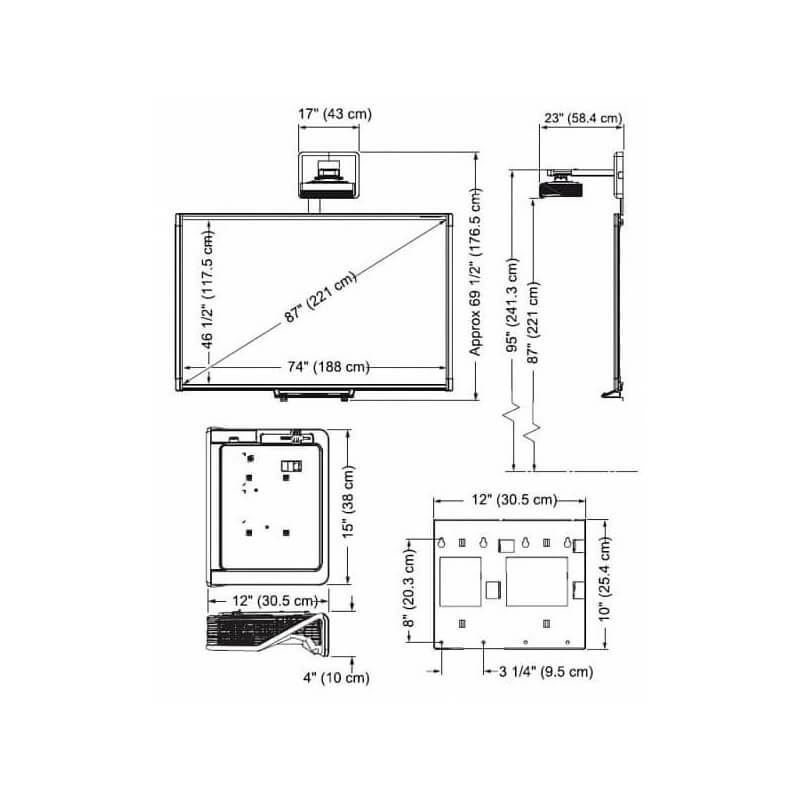Интерактивная доска SMART Board серии М600 – купить в Минске по ...